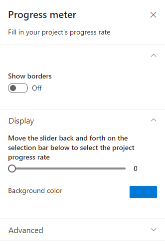 Progress meter web part – Mozzaik365 Help Center